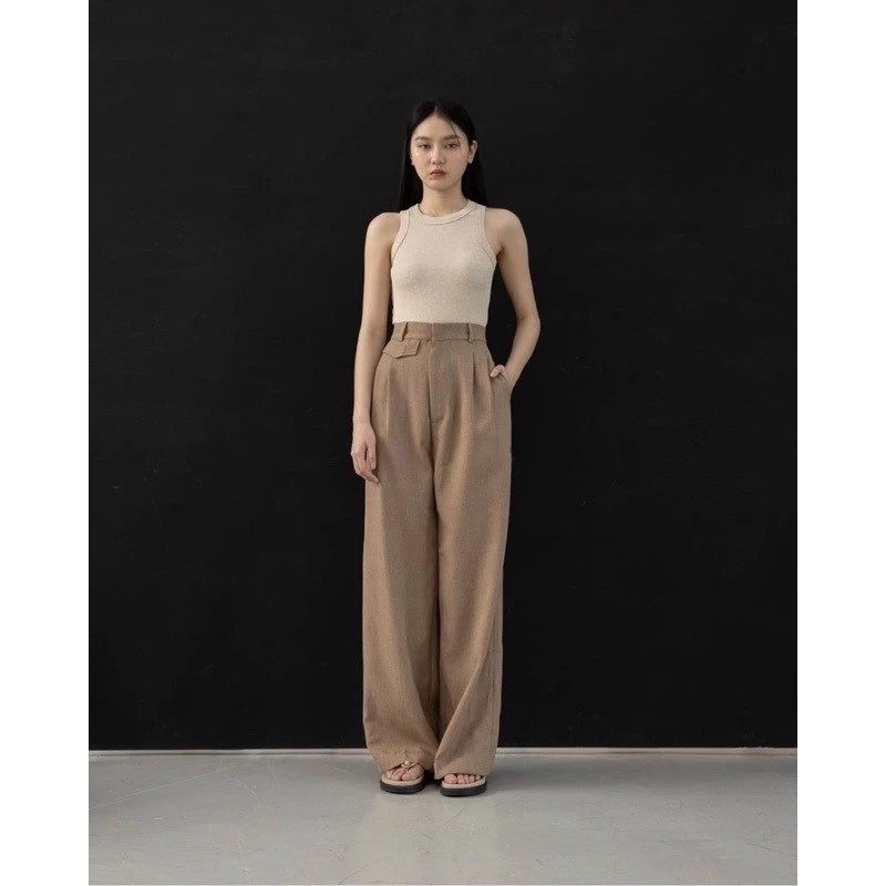 Oro PANTS Jumbo (BIG SIZE) Women's Highwaist Culottes PANTS Fall ...