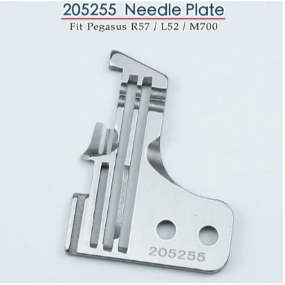 MESIN Needle Plate 205255 L52 / R57 / M700 Industrial Overlock Sewing ...