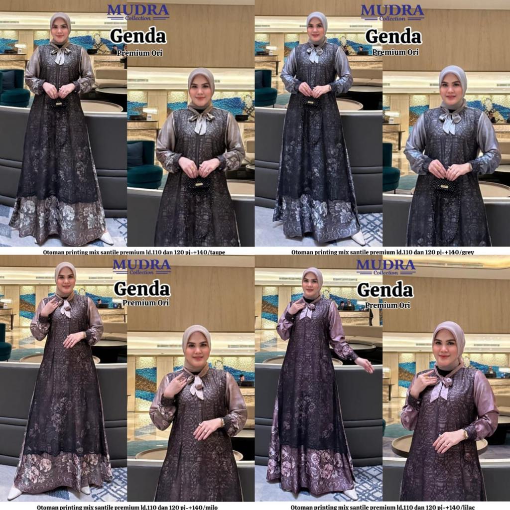 Genda DRESS Women's Clothing FASHION Trend HQ From MuDRa | Shopee Malaysia