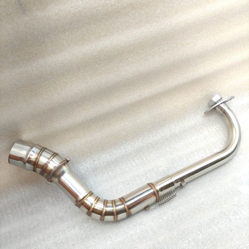 Mio sporty high mount pipe big elbow mio i 125 mio soulty 125 mio soul ...