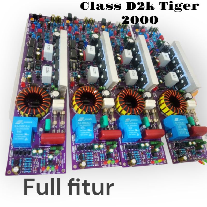 D2k tiger 2000 class D power kit, full features inbalance, hemiter ...
