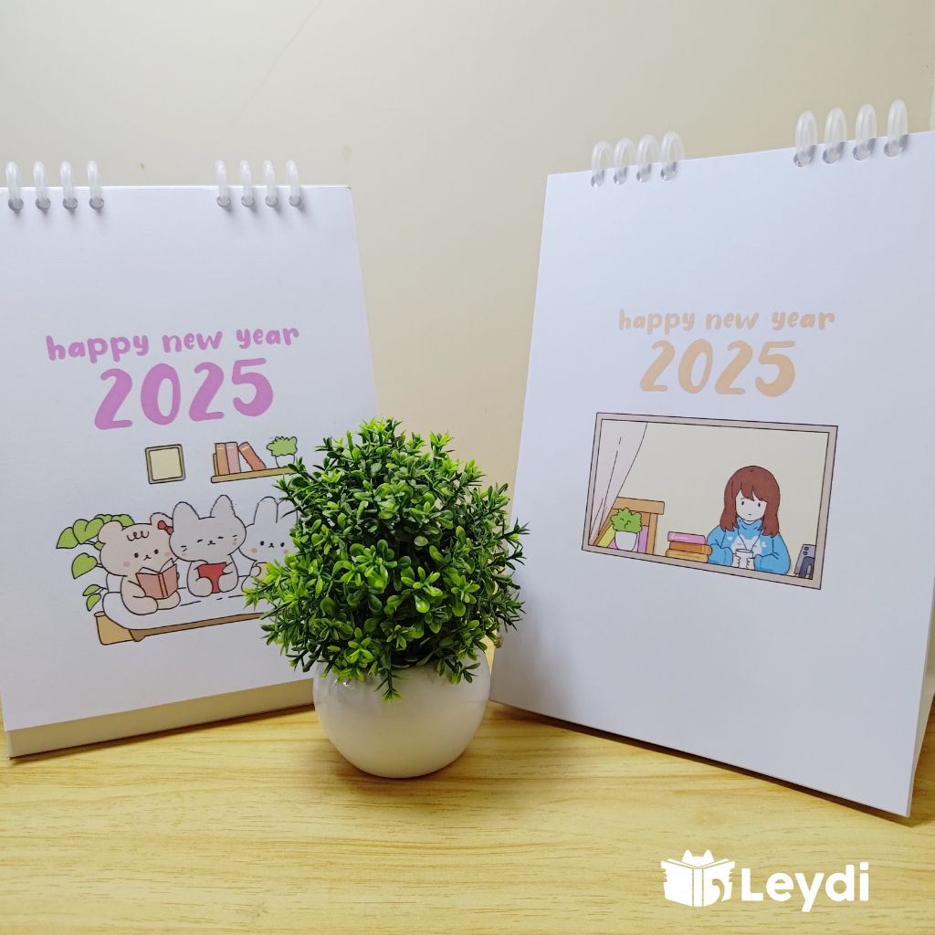 Aesthetic Desk Calendar / 2025 Desk Calendar / 2025 Calendar / Cute ...
