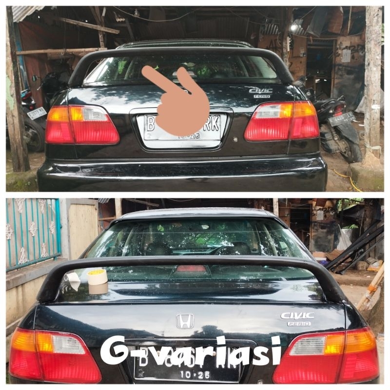 Civic ferio dc2 spoiler civic ferio trunk spoiler | Shopee Malaysia