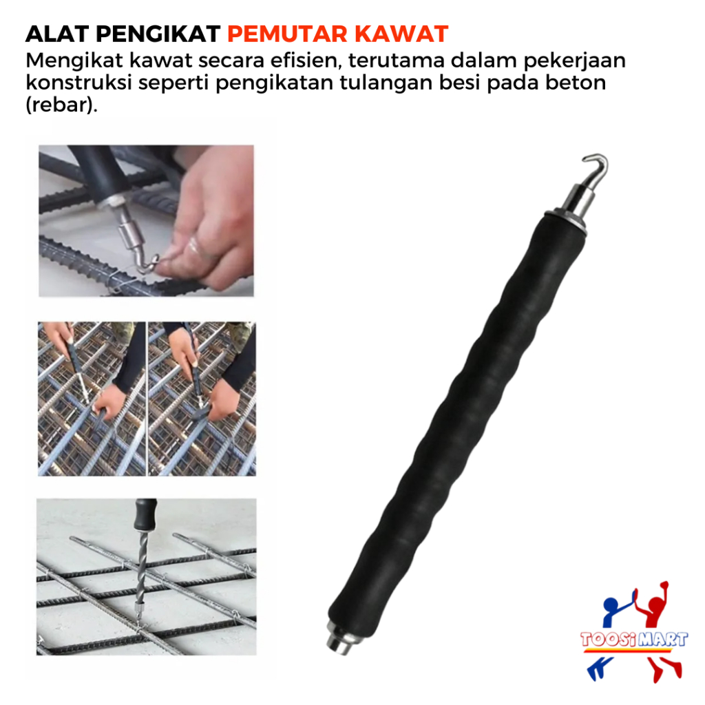 Semi-Automatic Bendrat Wire Twisting Fastening Tool Practical Concrete ...