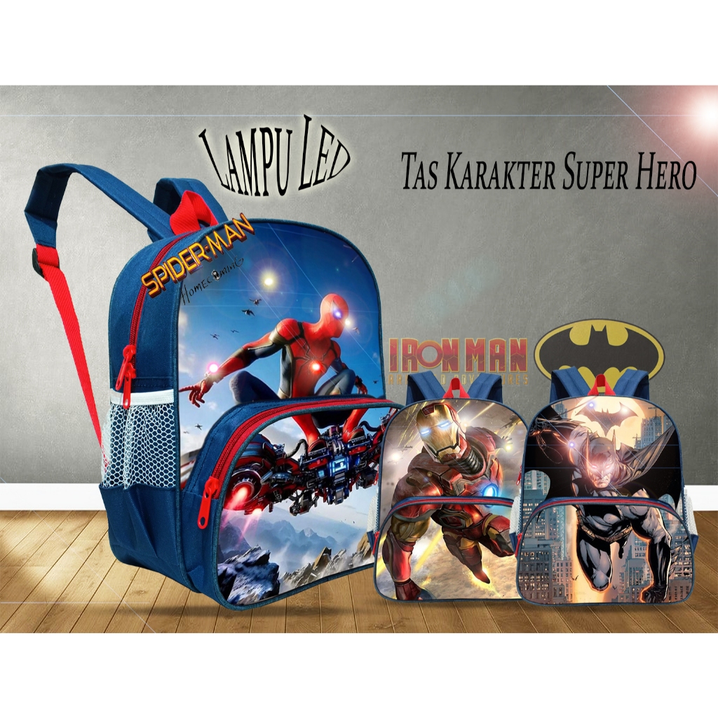 Children's Backpack with LED Lights for Preschool / Kindergarten School ...