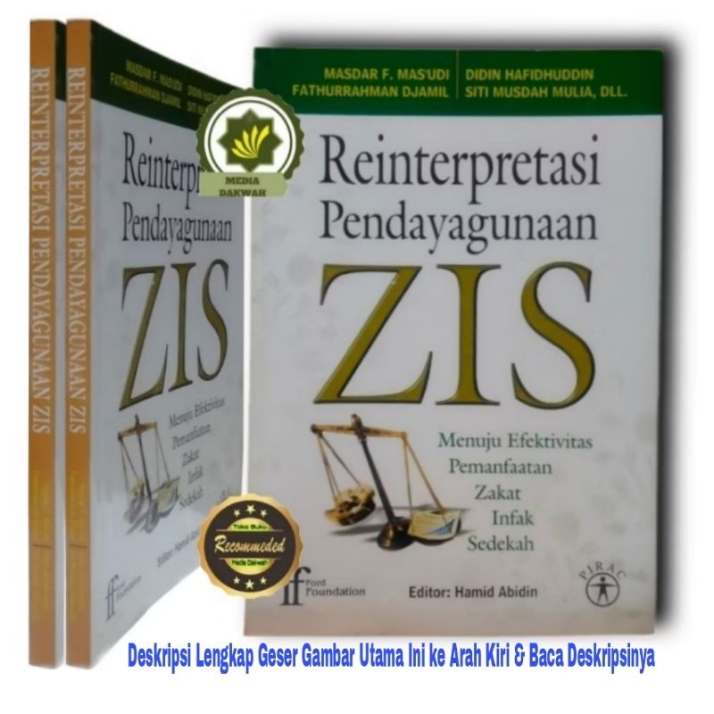 Book REINTERPRETATION OF Zakat ZIS RESISTANCE Zakat Empowerment Digs & Breaks Zakat Towards ...