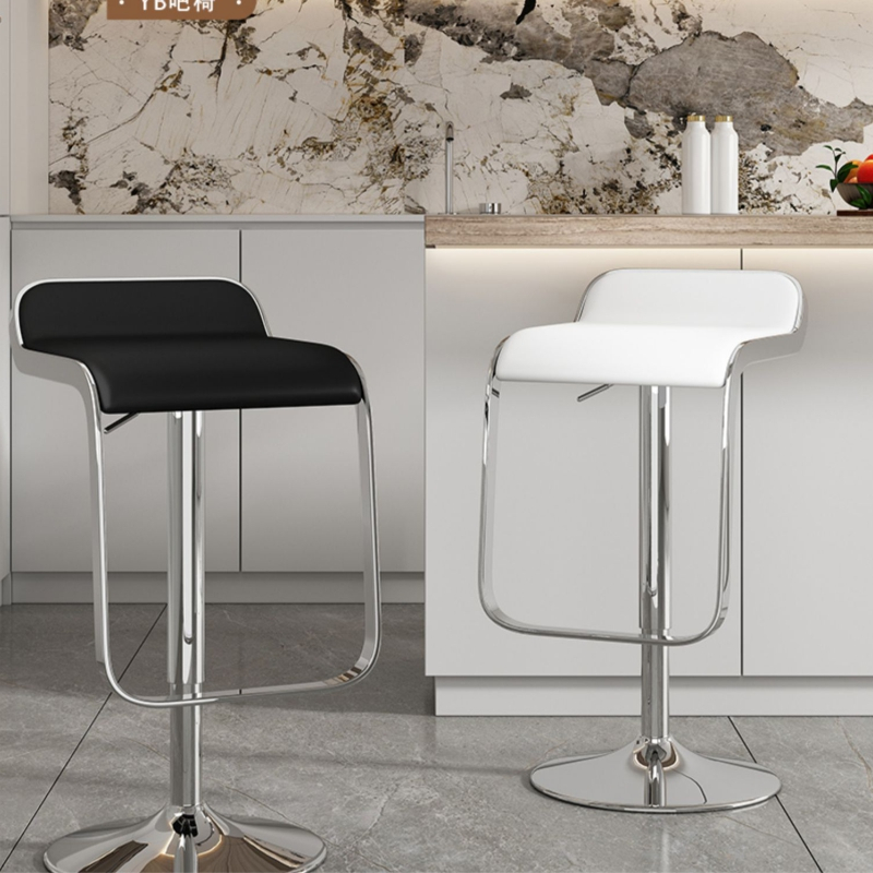 Aihomeliving - Minimalist Mini Bar Chair Salon Chair Barstool Chair ...