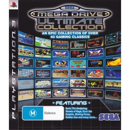 Ps3 PKG GAME CASSETTE SEGA MEGA DRIVE ULTIMATE COLLECTION | Shopee Malaysia