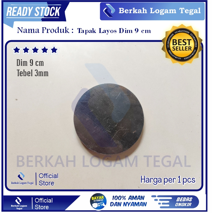 Layos Footprints Size 9cm / Plendes Pipe Cap | Shopee Malaysia