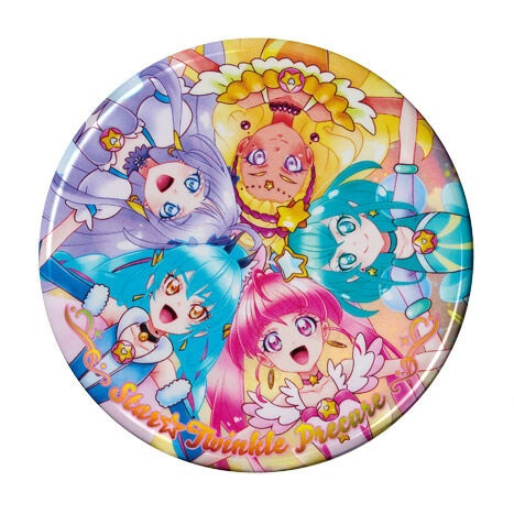 Star Twinkle Precure Pretty Cure All Stars BIG Can Badge 20th Bandai ...
