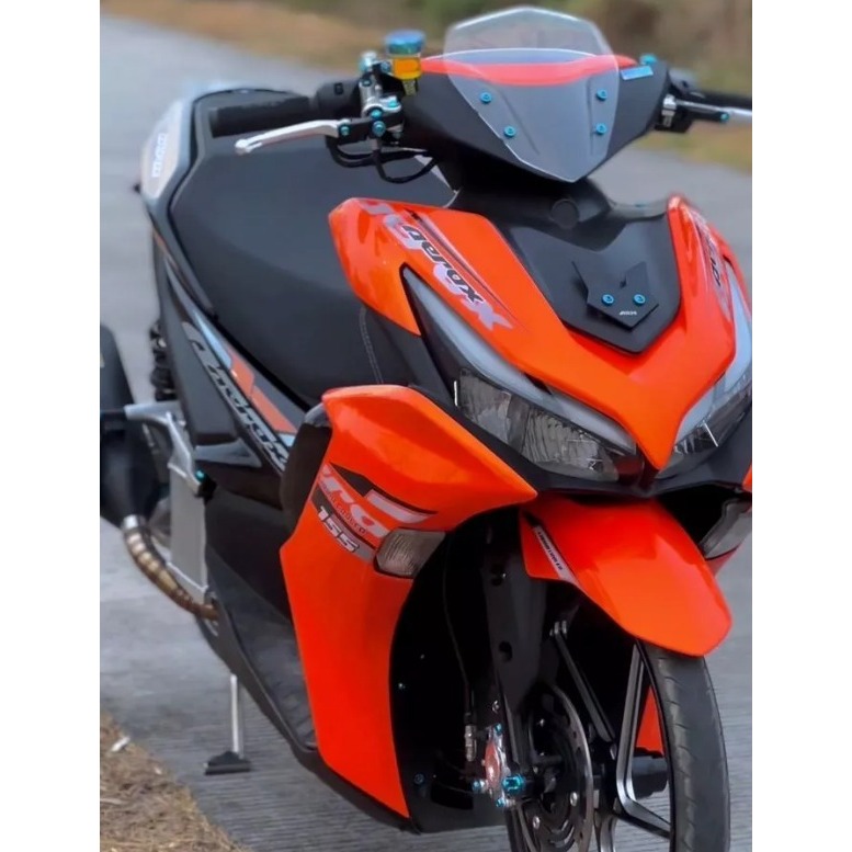 Striping AEROX ALL NEW CONNECTED TRANSPARENT NVX V2 155 NEW DESIGN CAN ...