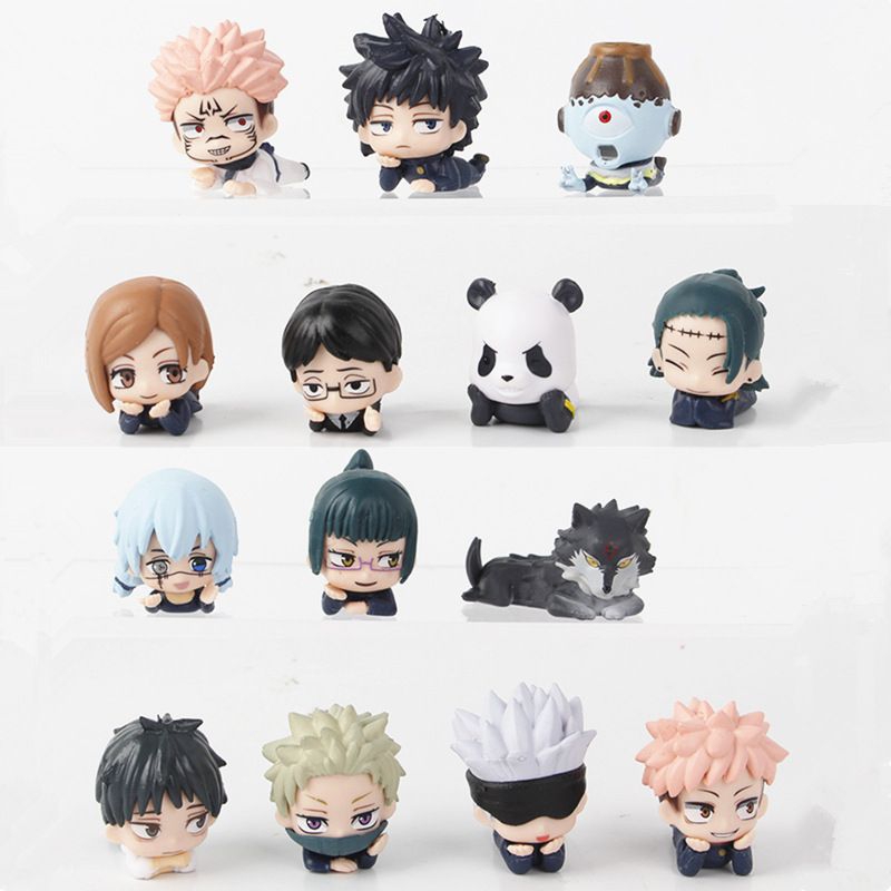 Jujutsu Kaisen Action Figure | Anime Display JJK Sitting Gojo Satoru ...