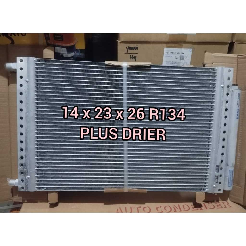Condenser Condenser Condenser 14x23x26 R134 Universal PLUS DRIER ...