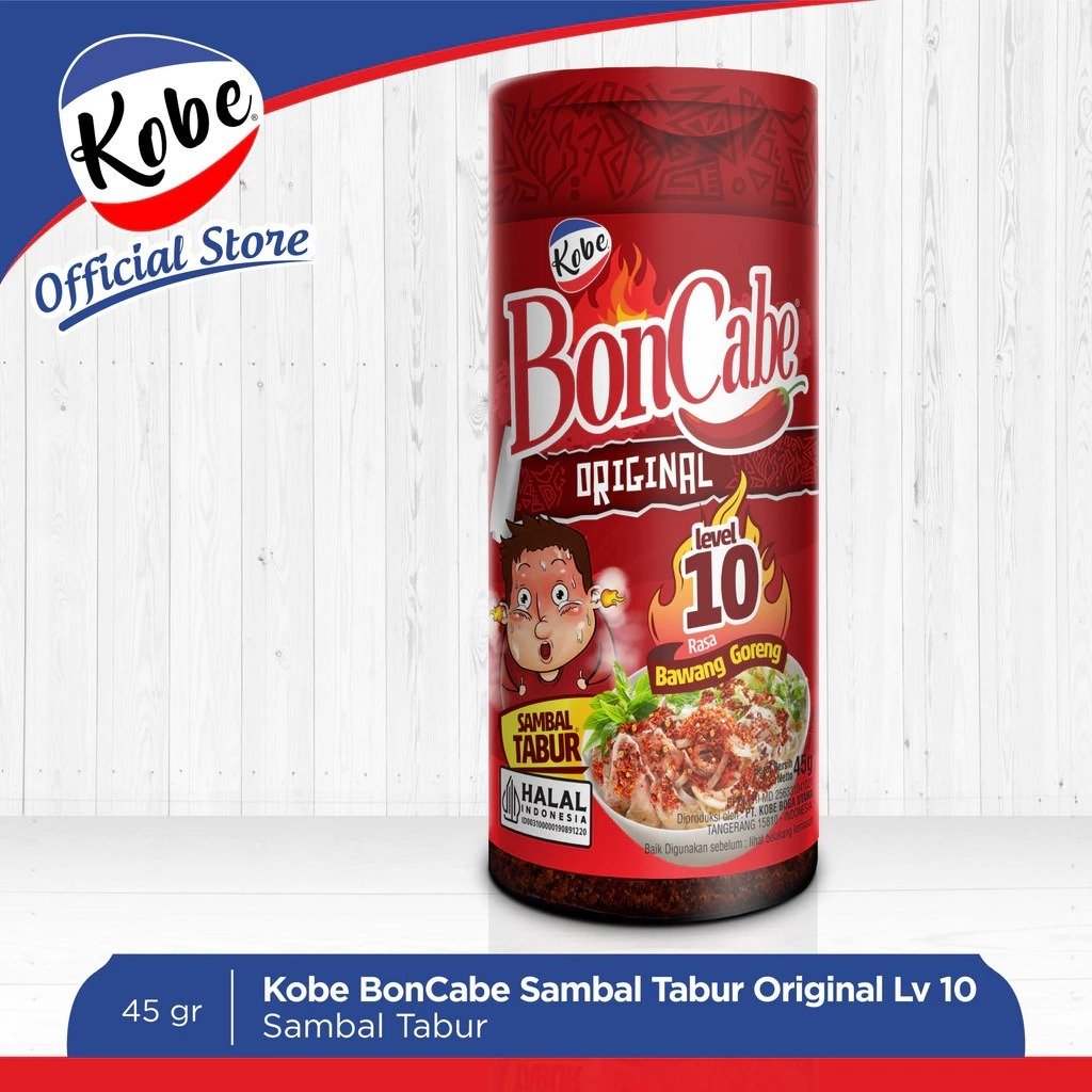 BONCABE ORIGINAL SPICY CHILI POWDER SAMBAL LEVEL 10 | PRACTICAL HALAL ...