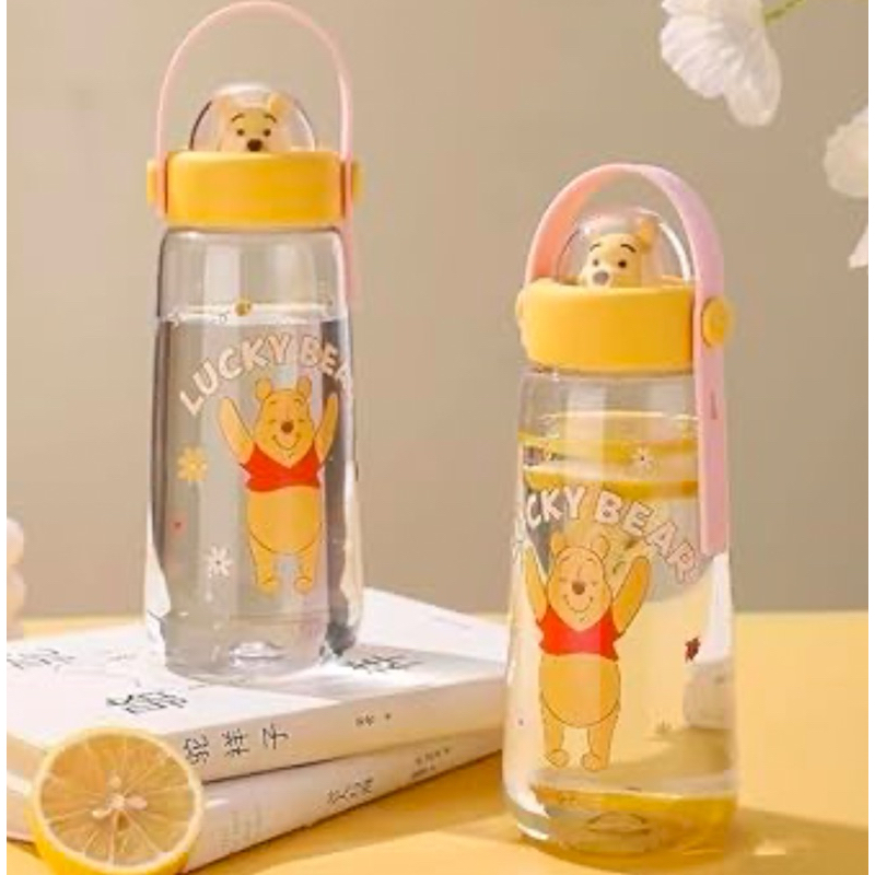 Miniso WINNIE THE POOH WATER BOTTLE 500ml DRINKING BOTTLE | Shopee Malaysia