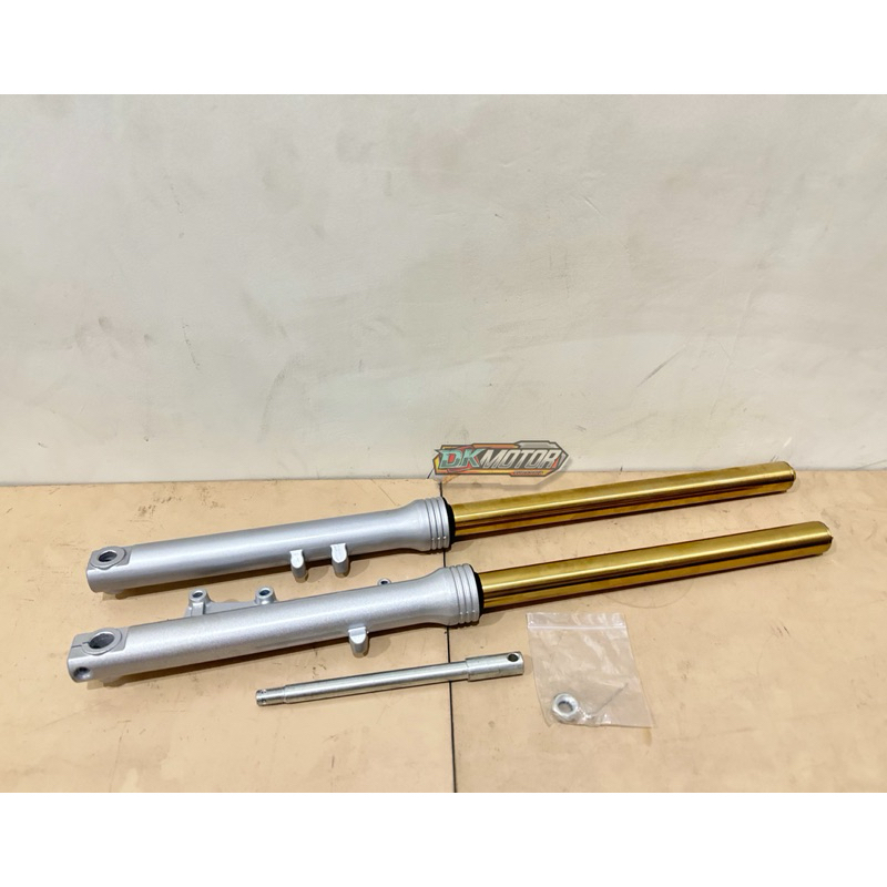 Axle Bottom Shock Front Shock Ninja RR Import Silver As Gold | Shopee ...