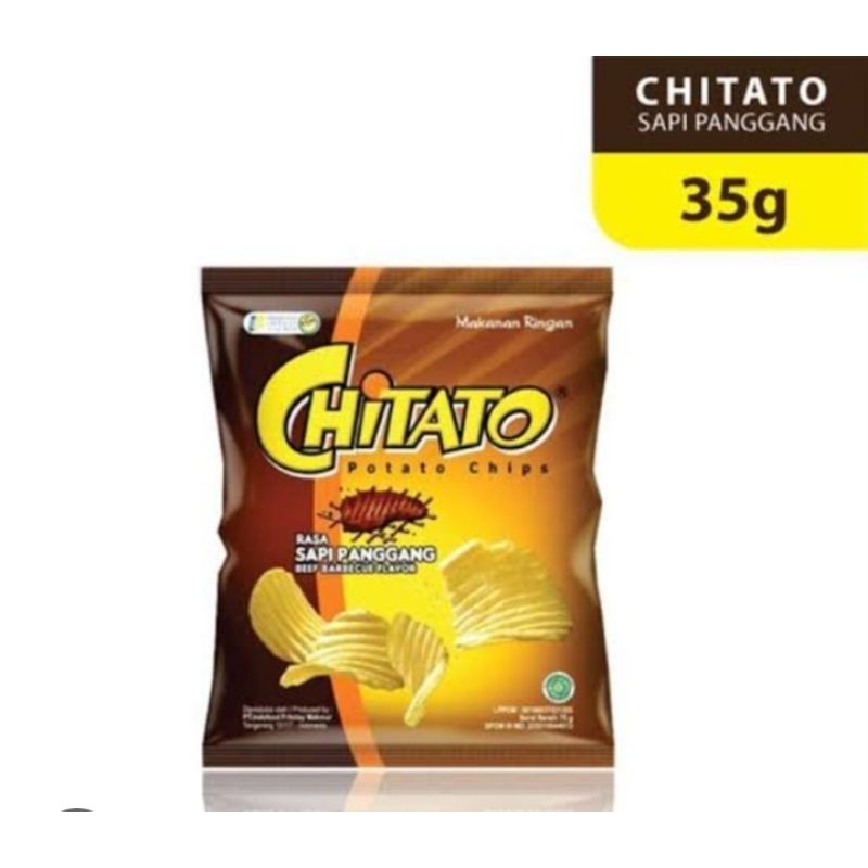 Chitato Grilled Beef Flavor 35g (medium packaging) | Shopee Malaysia