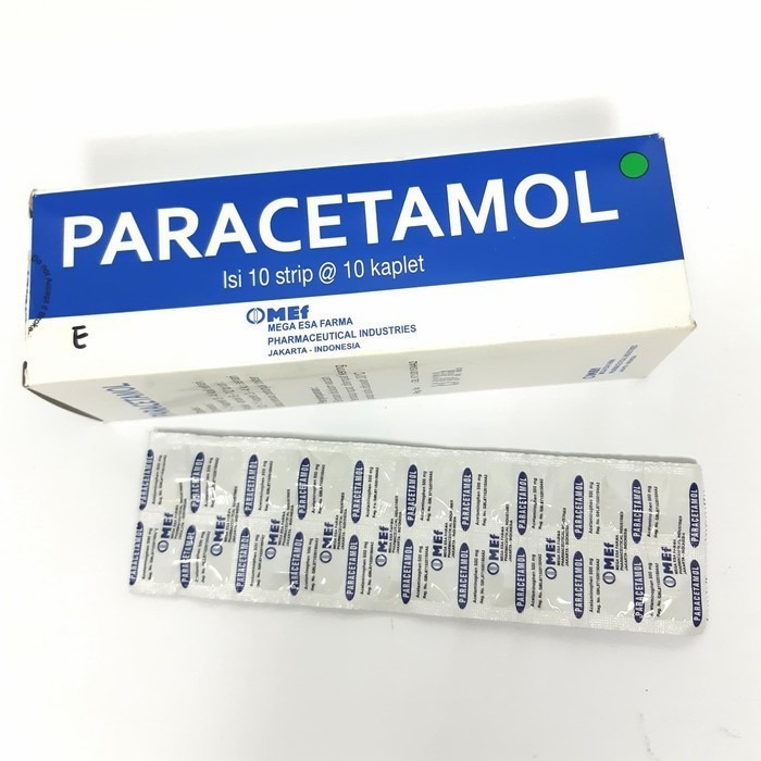 Paracetamol MEF 500mg Per Box (CONTAINS 10 STRIPS) | Shopee Malaysia