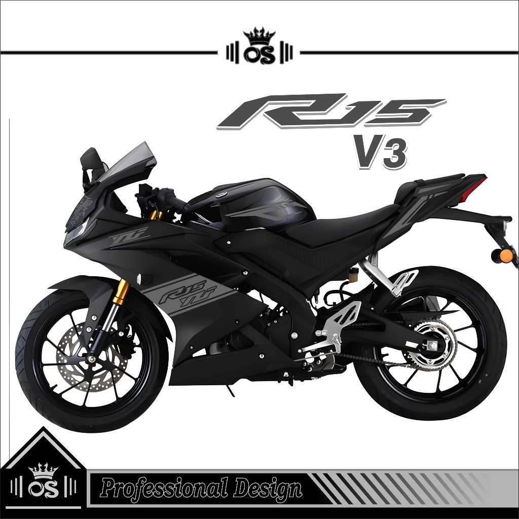 Cutting STICKER / STRIPING R15 V3 / MTF 15 / STRIPING R15 V3 / YAMAHA ...