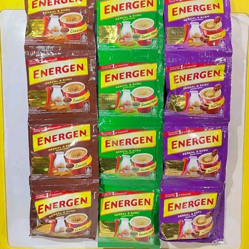 Energen Cereal All Variants (1 pack contains 10 pcs) | Shopee Malaysia