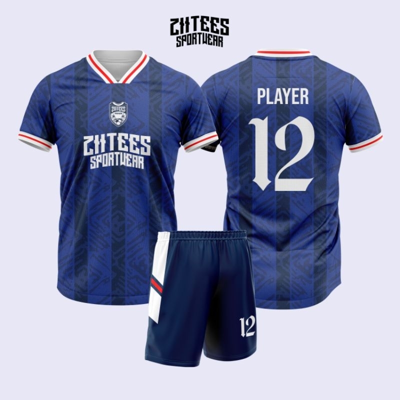 Free custom futsal/football Jersey with sponsor logo name and back ...