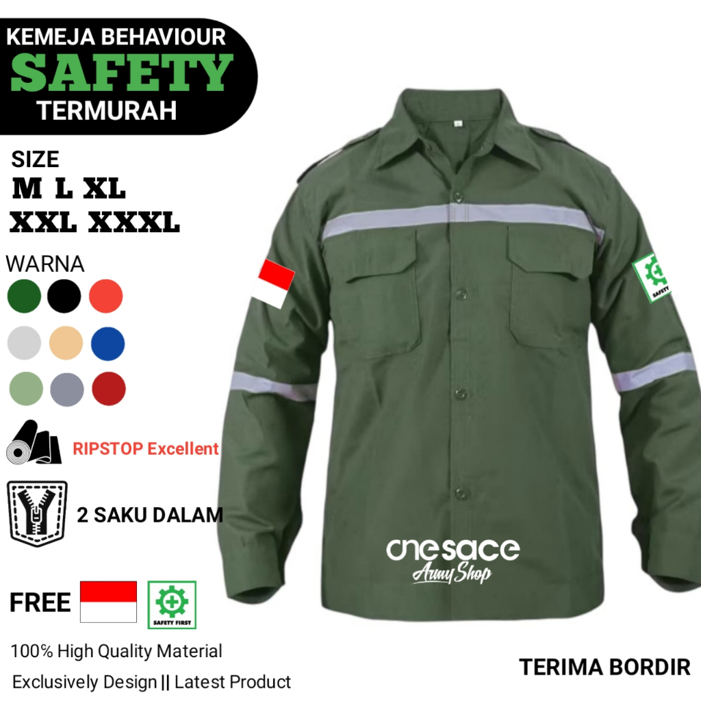 KEMEJA Katelpak Wearpack Safety / Safety Tops / Safety Shirts / K3 ...