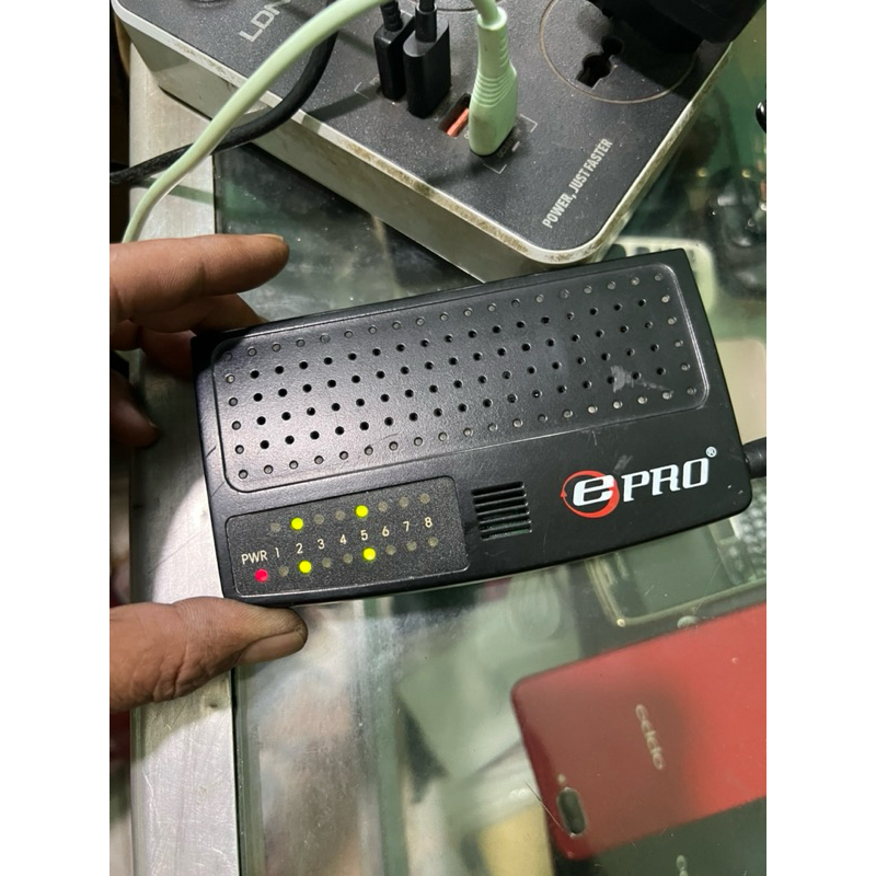 HUB ETHERNET 8 PORT EPRO SWITCH | Shopee Malaysia
