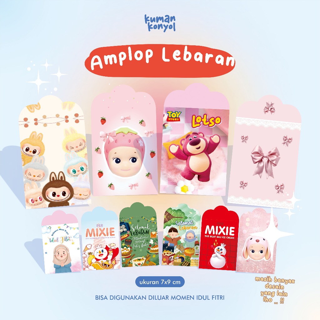Cute EID UL FITRI ENVELOPE AESTHETIC GEMOY ENVELOPE | Shopee Malaysia