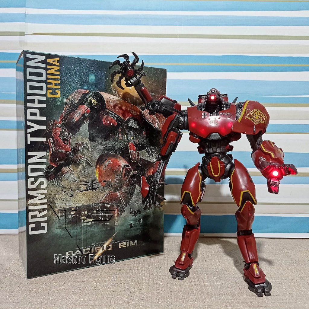 Neca Action Figure Pacific Rim Crimson Typhoon Led Light Ultimate ...