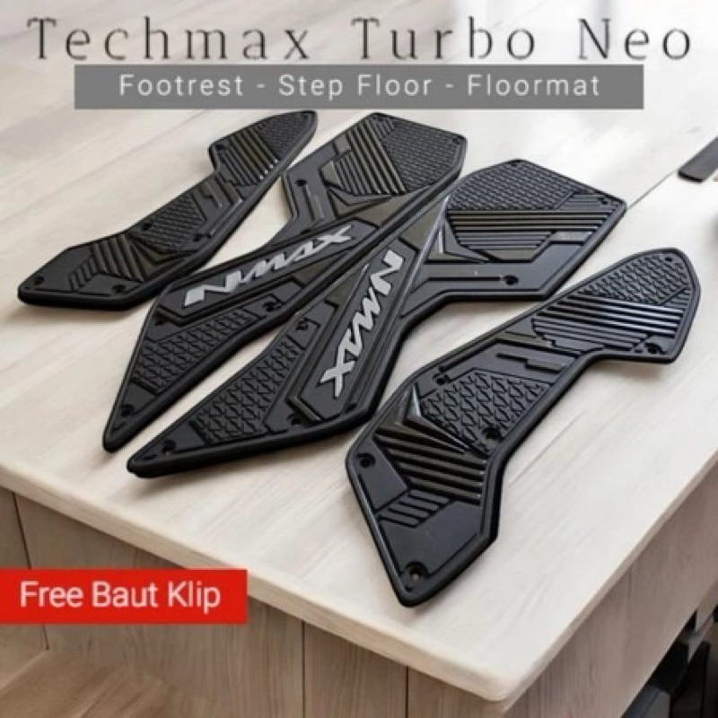 Nmax Turbo Neo s Neo Techmax 2024-2025 Rubber Motorcycle Carpet ...