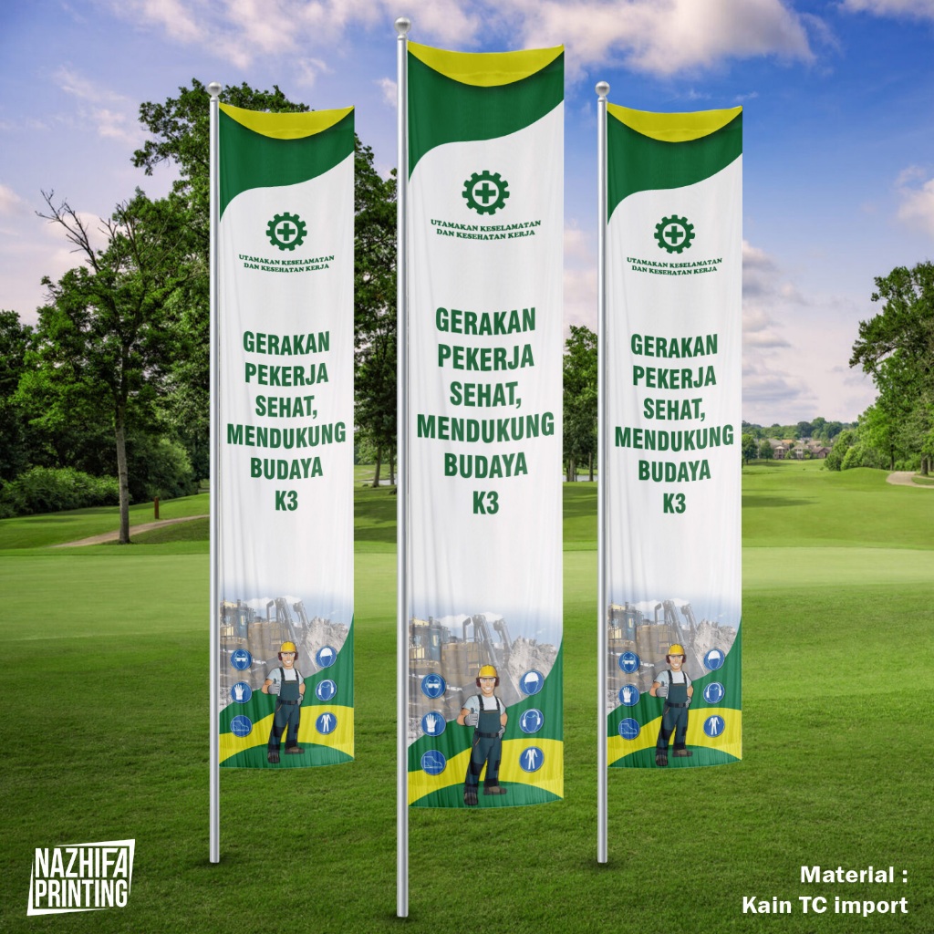 Nazhifa Printing - K3 Umbul-Umbul, Available Prices in Small to Large ...