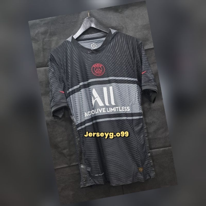 Psg 4TH JERSEY 2021/2022 PLAYER ISSUE GRADEORI (L) | Shopee Malaysia