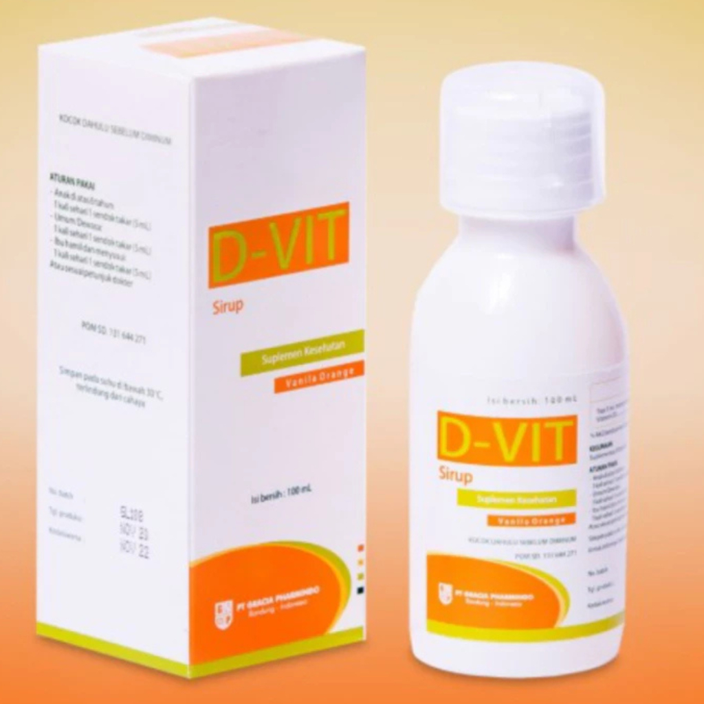 D-vit Syrup, D-Vit Children's Syrup, D-Vit Syrup Adult, D-Vit 100ml, D ...