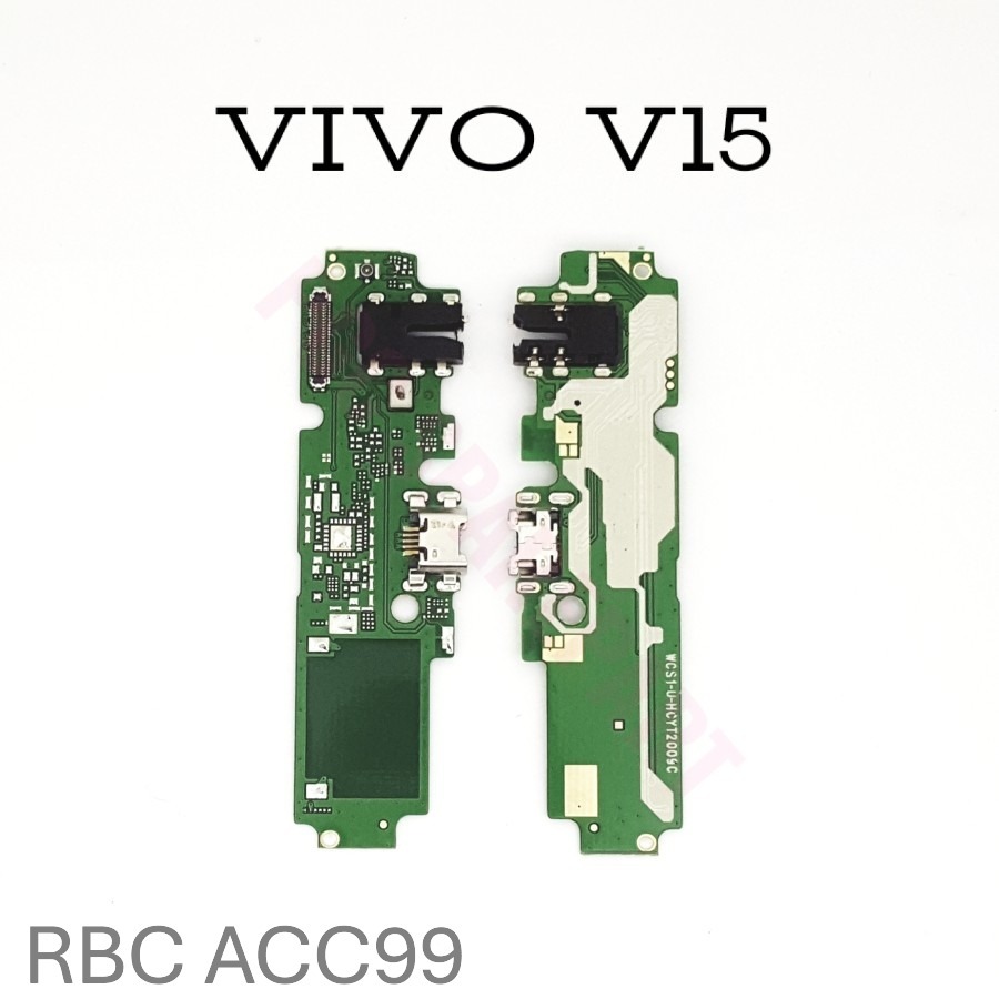 Vivo V15 MIC Handsfree Charger Connector Board Audio Jack Casing ...