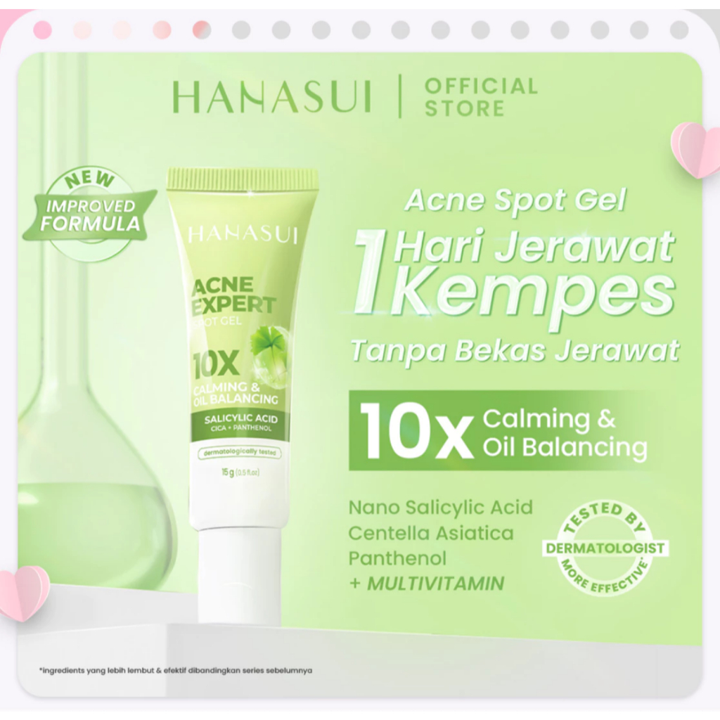Hanasui - Acne Expert Spot Gel | Shopee Malaysia