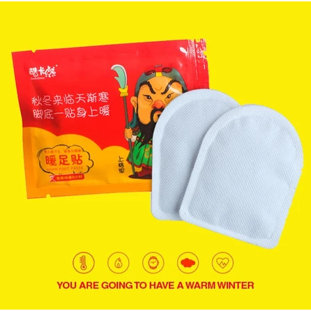 HO-SS trend hot pack stickers pair of body warmers hotpack heatpack ...