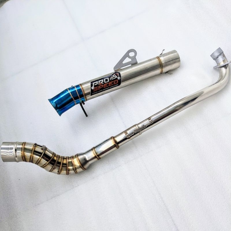 Pro speed Exhaust Open pipe 51mm Canister for ex5 srl 115/100/110/125 ...