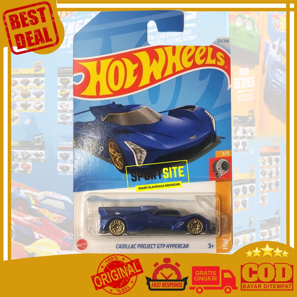 Hot Wheels Cadillac Project GTP Hypercar Diecast Children's Toy Car ...