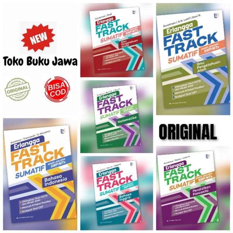 [Erlangga] Sale US Books Fast Track Summative SMP / MTS Mathematics ...