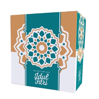 (5 Pcs) Box Parcel Eid Al-Fitr Gift Cardboard Hampers Eid Delivery ...