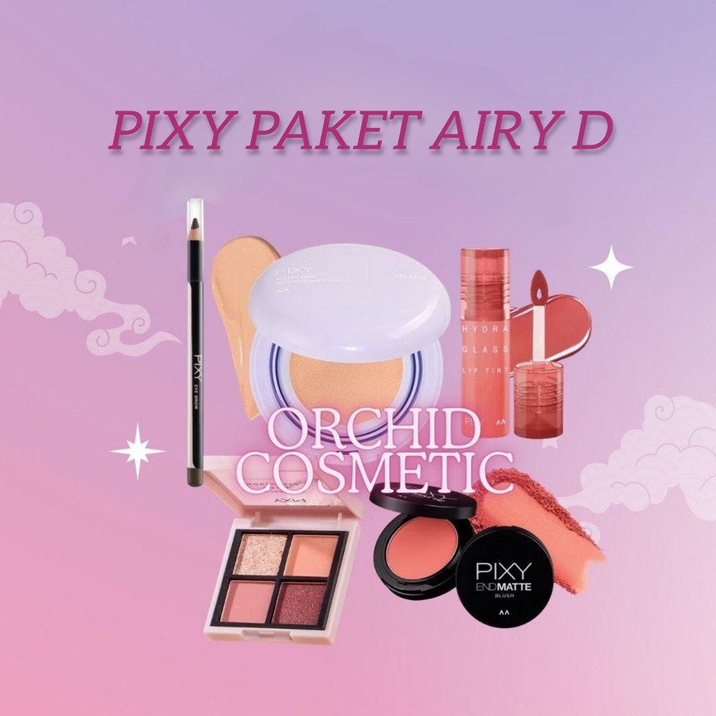 Pixy AIRY D PACKAGE / COMPLETE MAKEUP PACKAGE | Shopee Malaysia