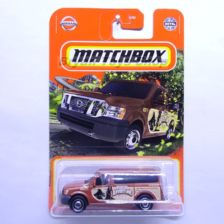Matchbox Nissan NV Van Brown Adventure | Shopee Malaysia