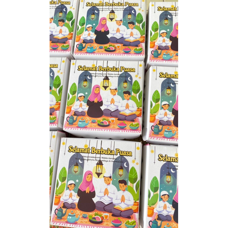 Ramadhan Alif Islamic gift Takjil Breaking the Fast Box | Shopee Malaysia