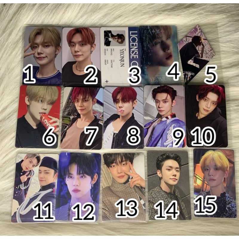 YEONJUN TXT OFFICIAL PHOTOCARD | Shopee Malaysia