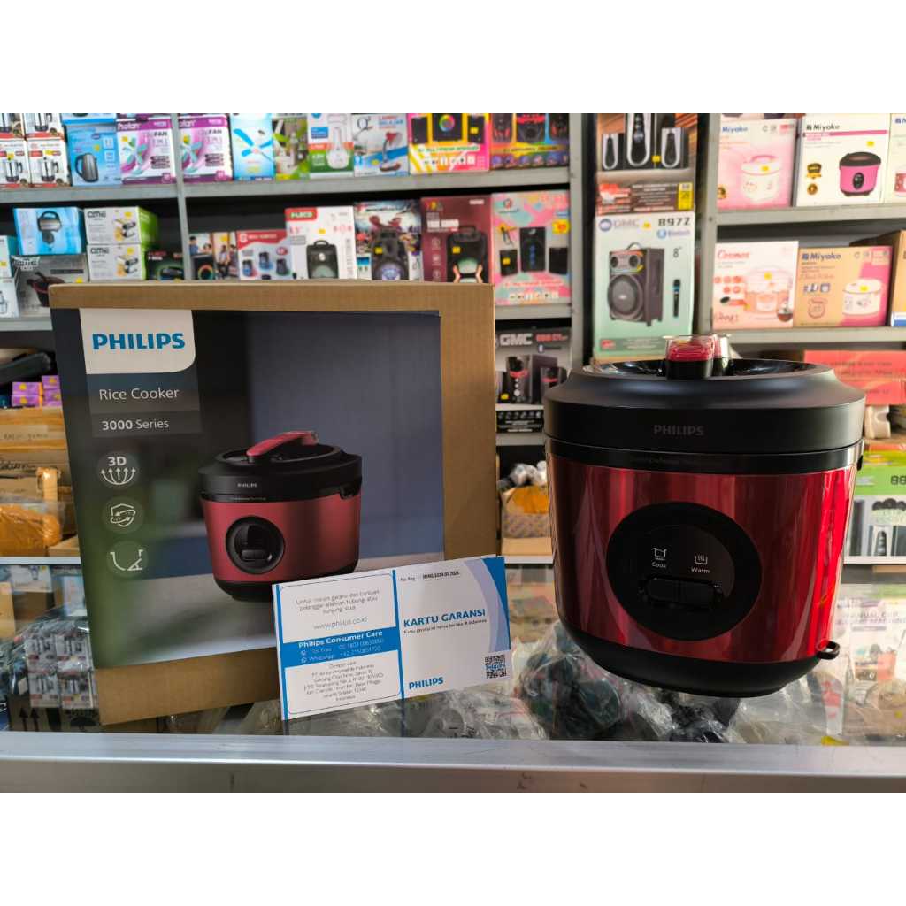 Original Philips Series 3000 HD3211/30 Rice Cooker | Shopee Malaysia