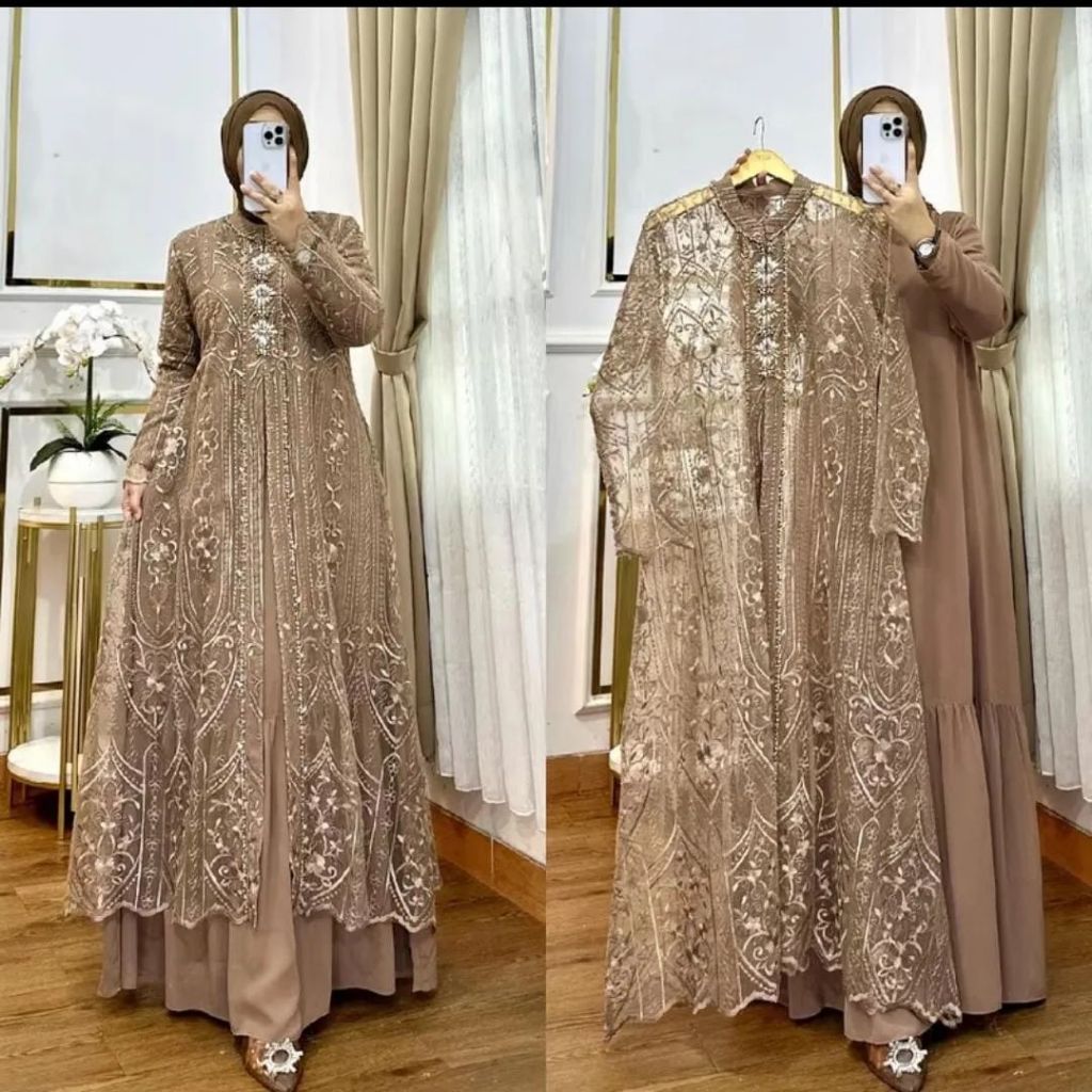 New COLLECTION LAKSMI DRESS GAMIS MAXY FASHION Women MUSLIM DRESS ...