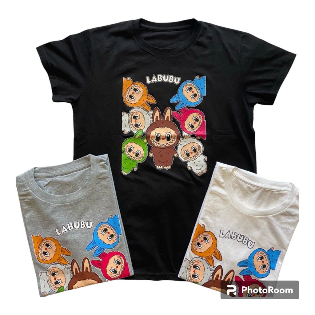 Labubu T-SHIRT FOR CHILDREN 1 - 6 YEARS, VIRAL LABUBU CLOTHES, MONSTER ...