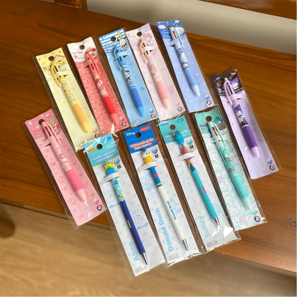 Japanese Daiso Pen Cartoon Character Stationery Cute Disney Donald ...