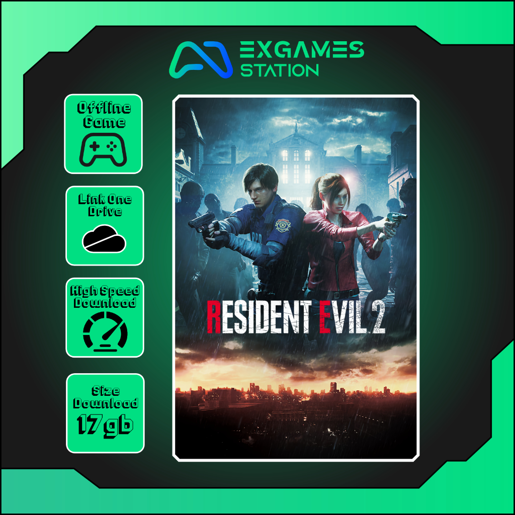 Resident Evil 2 Remastered Deluxe Edution 2019 | Fun Offline Games for ...