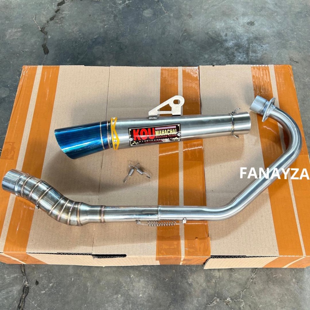 Open spec KOU exhaust pipe for tmx 125 155 Russiai tc Pinoy raider 150 ...